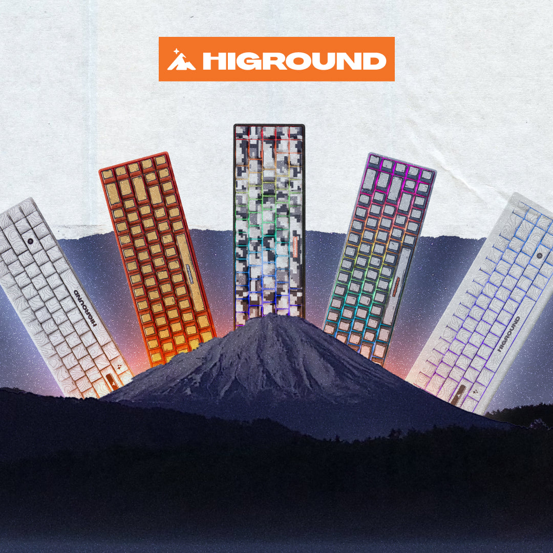 OPAL Base 65 Keyboard - Silent Glacier Switch – Higround