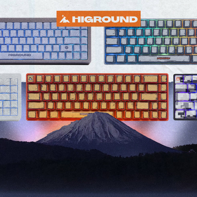 Black Ice Basecamp 65% Keyboard Lookbook - Higround