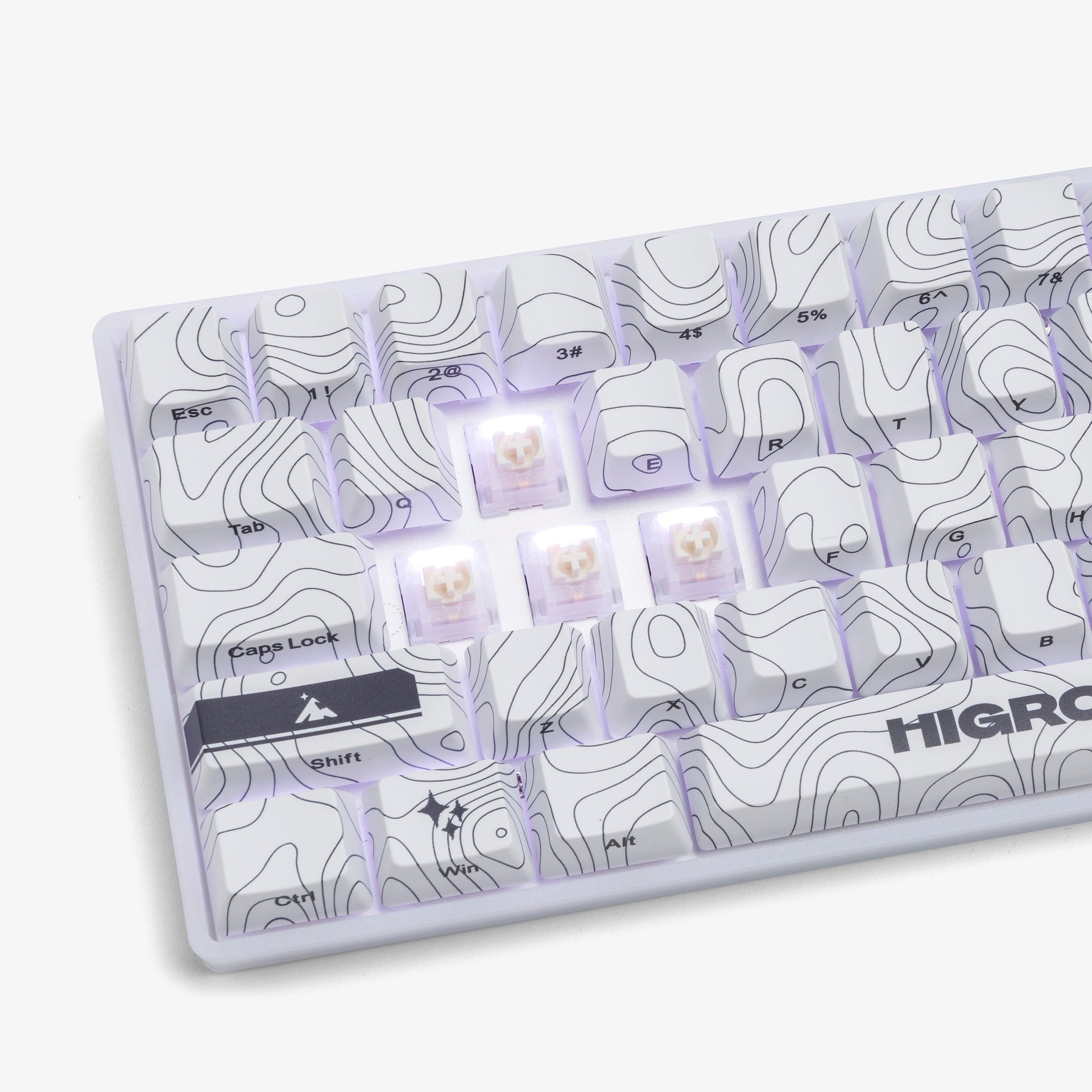 Higround Basecamp 65+ Keyboard - SNOWSTONE
