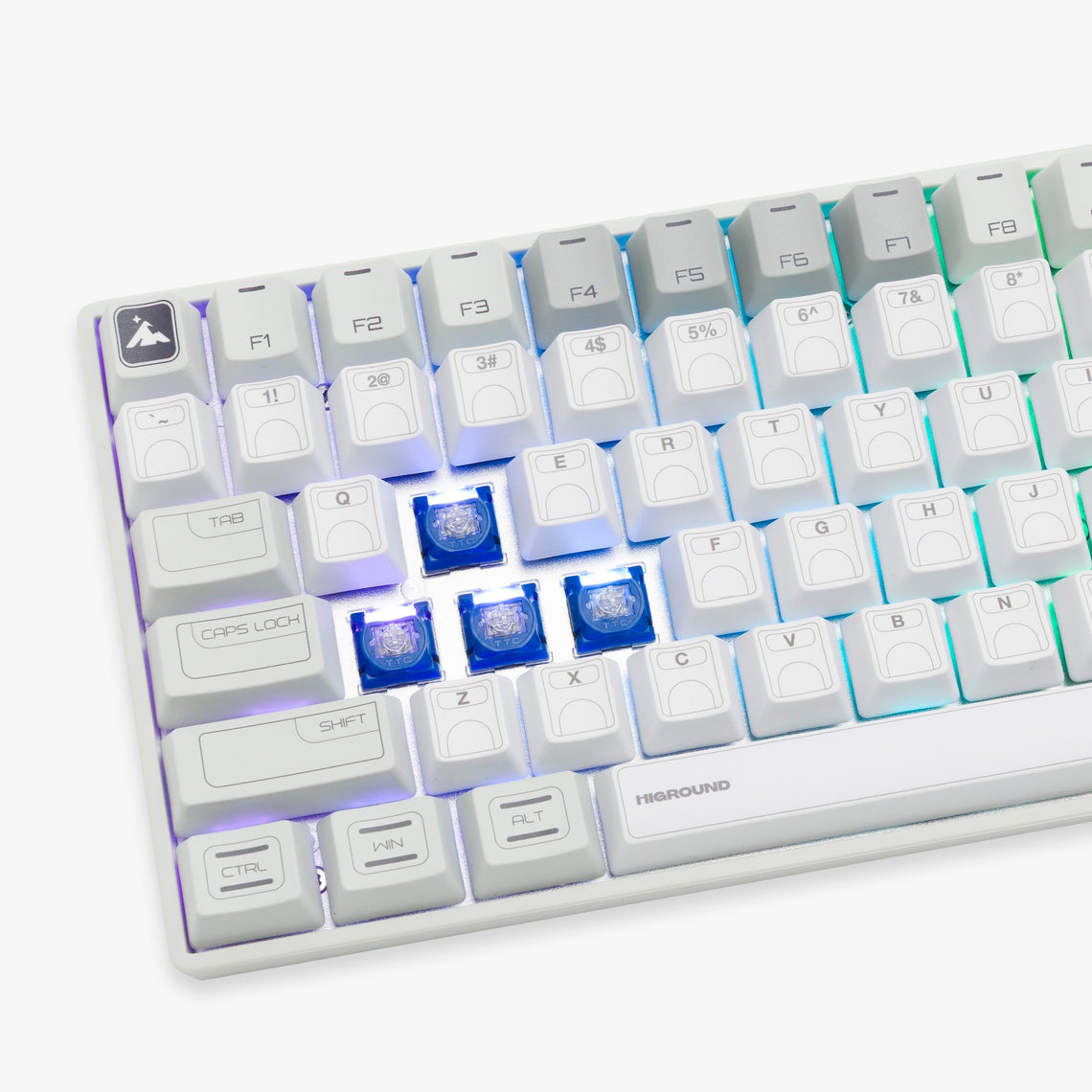 Higround Basecamp 96+ Keyboard - INPUT WHITE