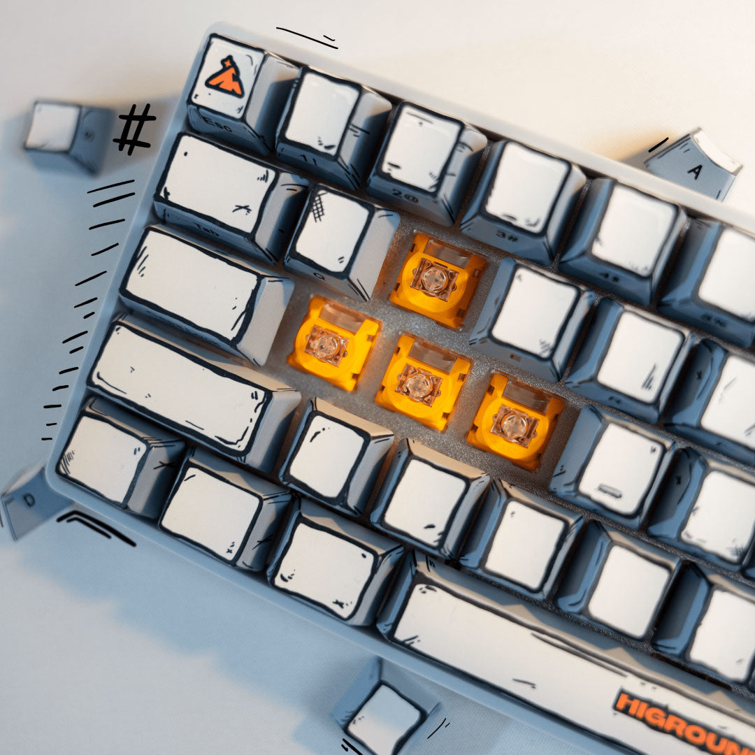 CELSHADE 65% Gaming Keyboard Lookbook - Higround