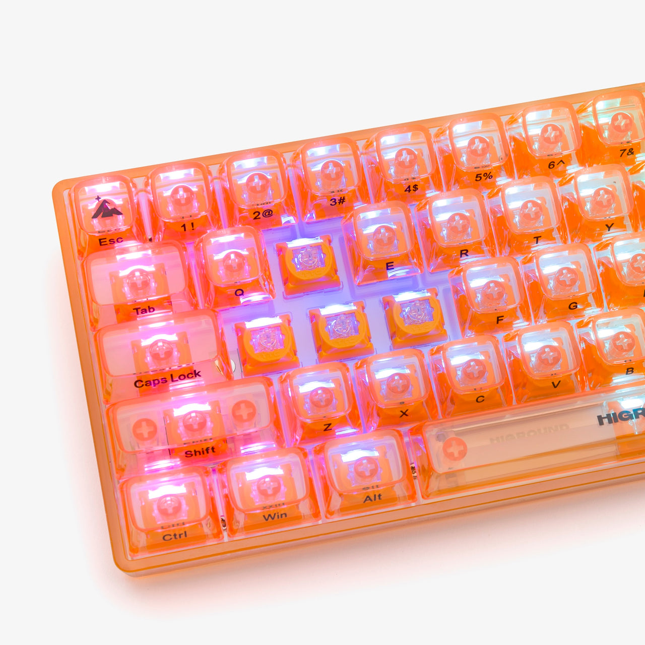 CLEAR TOPAZ Basecamp 65 "Honey" Keyboard (Venus Switch) – Higround