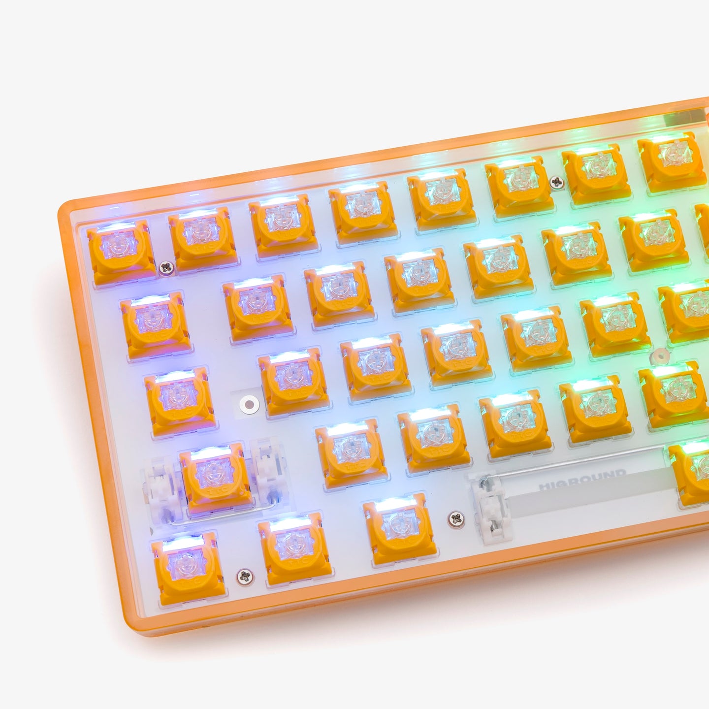CLEAR TOPAZ Basecamp 65 "Honey" Keyboard (Venus Switch) – Higround