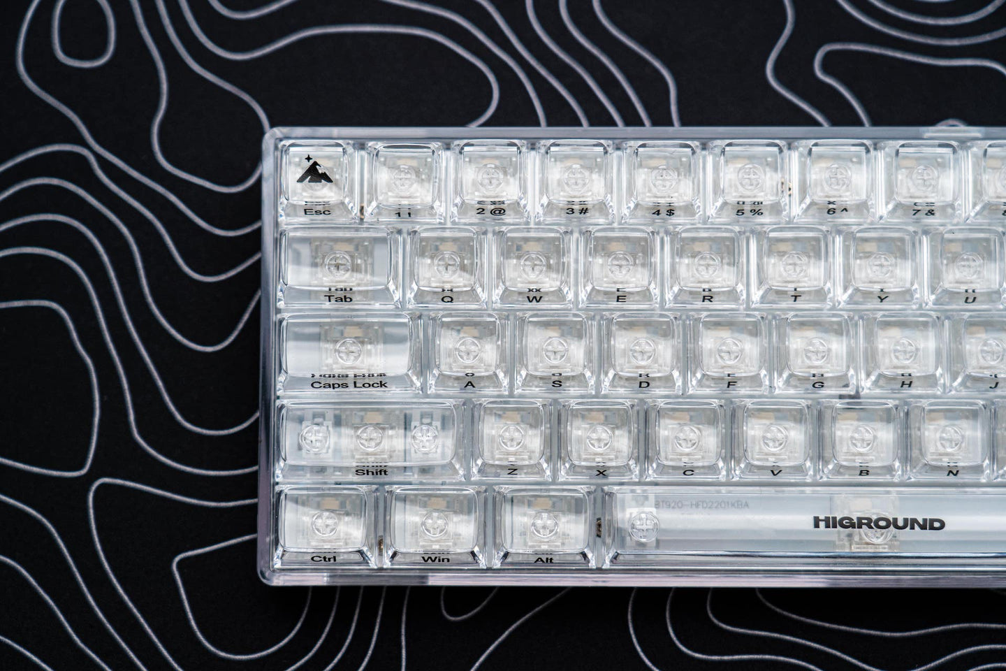 Clear Crystal Keyboard Lookbook – Higround