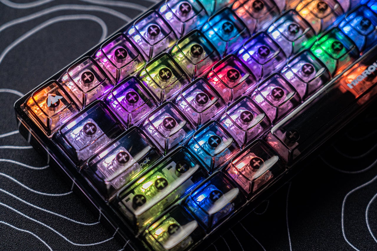 Clear Crystal Keyboard Lookbook – Higround