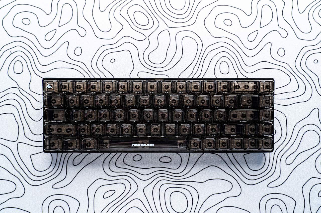 Clear Crystal Keyboard Lookbook – Higround