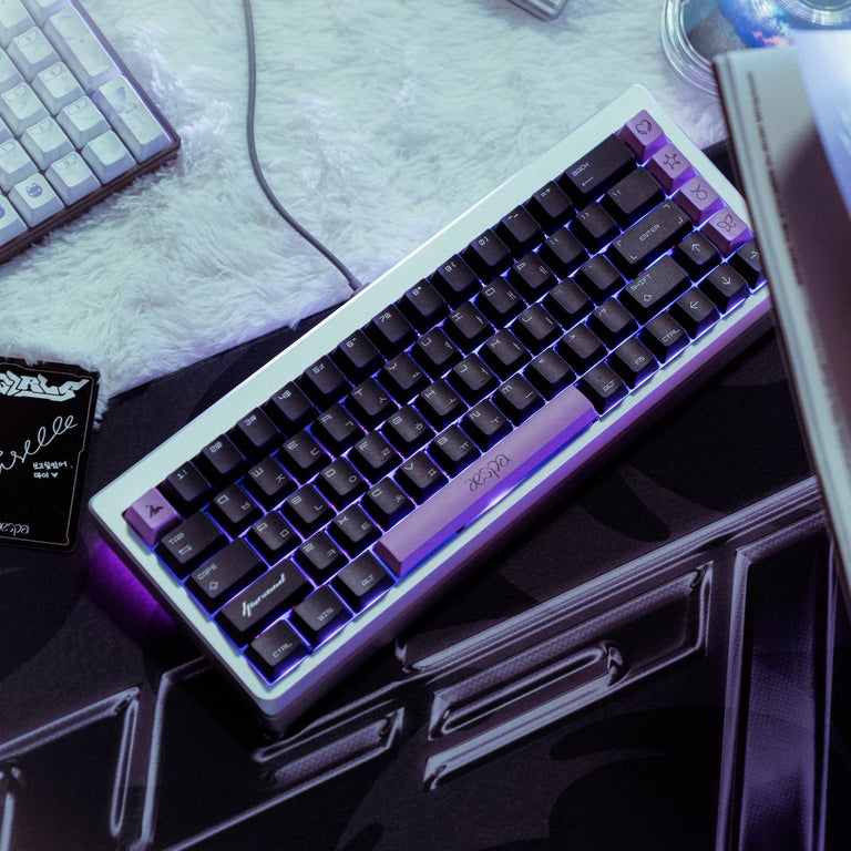 CLEAR TOPAZ Basecamp 65 "Honey" Keyboard (Venus Switch) – Higround