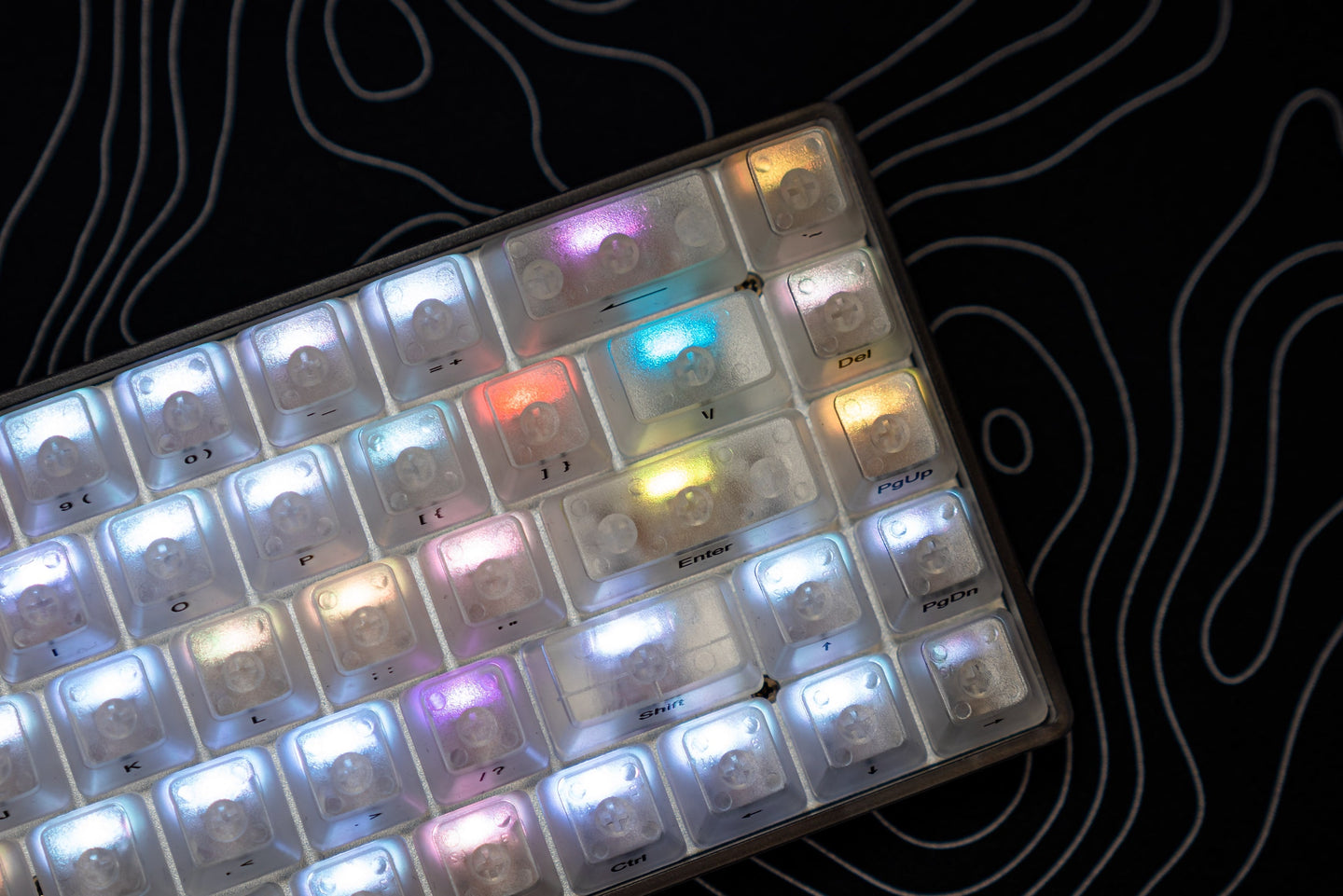 Higround Basecamp 65 Keyboard - OPAL (White Flame Switch)