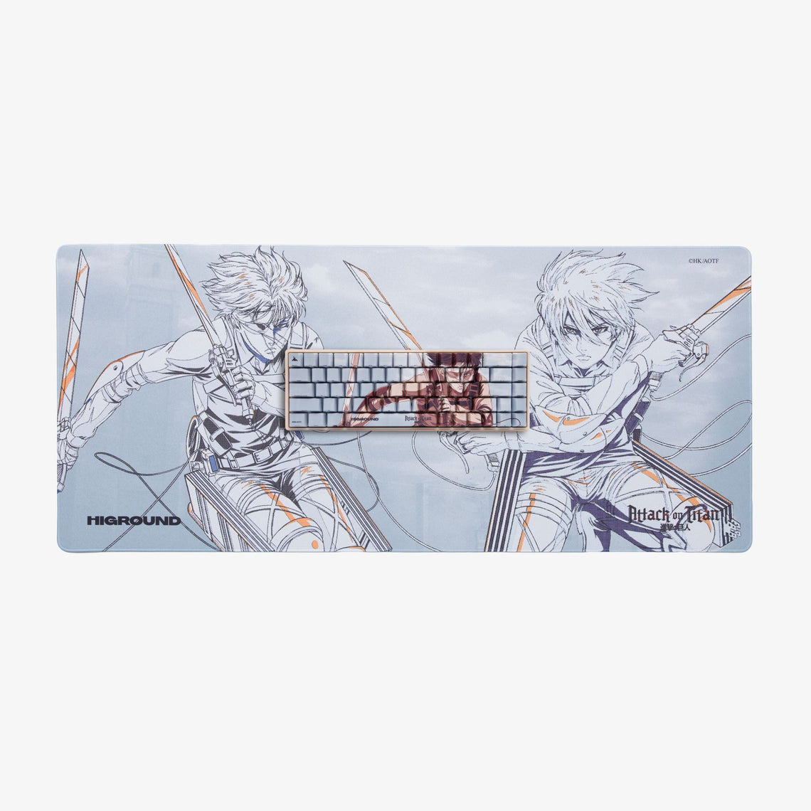 AOT2 x HG Mousepad XL - LEVI & MIKASA – Higround