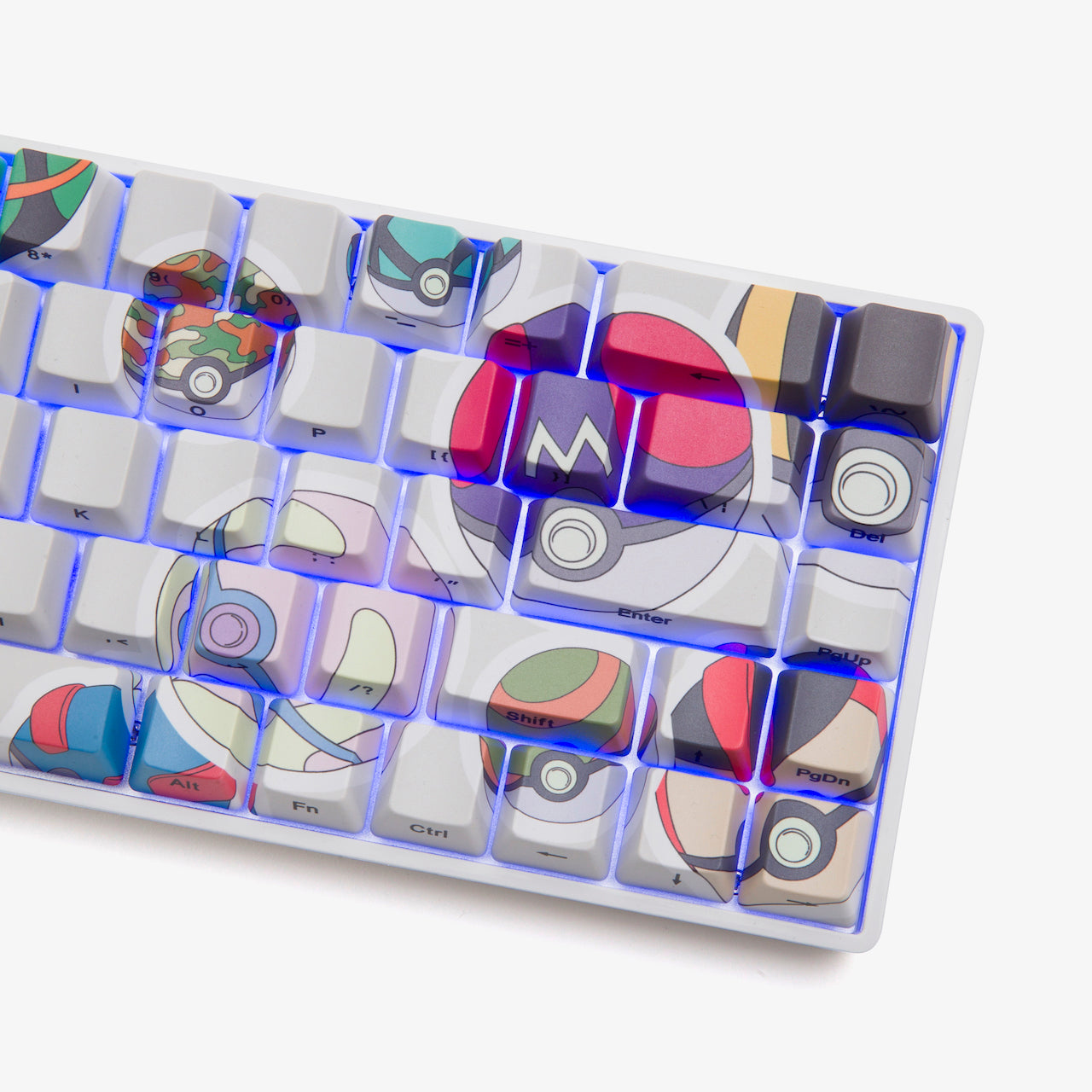 Pokémon + HG Basecamp 65 Keyboard - Poké Ball Sticker – Higround