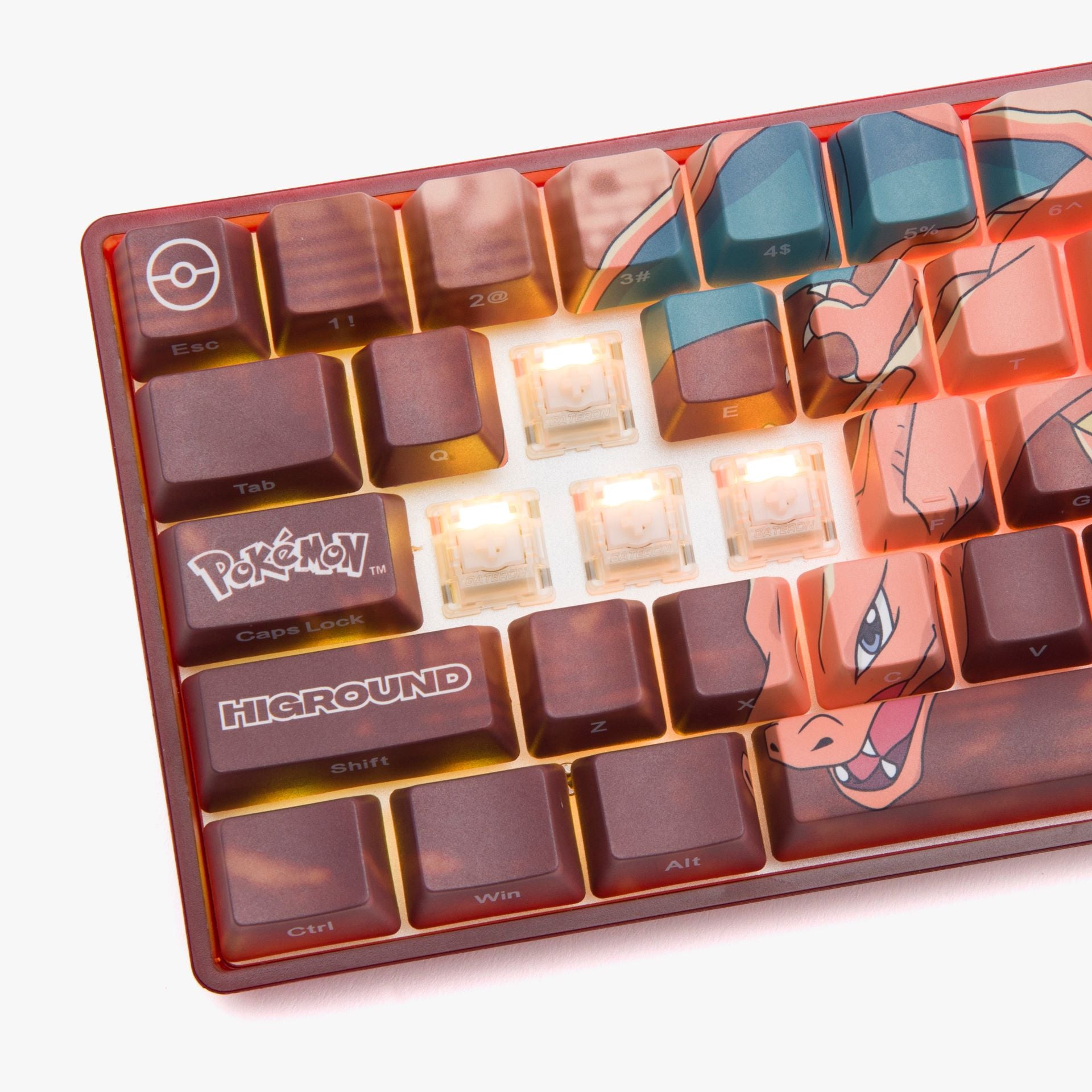 Pokémon + HG Performance Base 65 Keyboard - Charizard – Higround