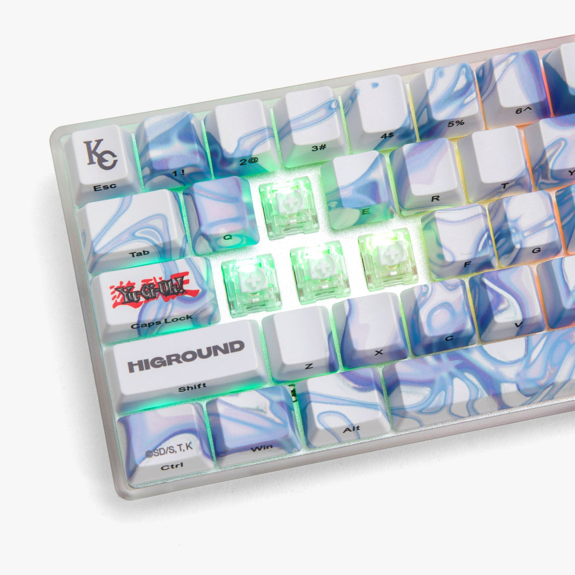 YGO x HG Base 65 Keyboard - Blue Eyes White Dragon – Higround