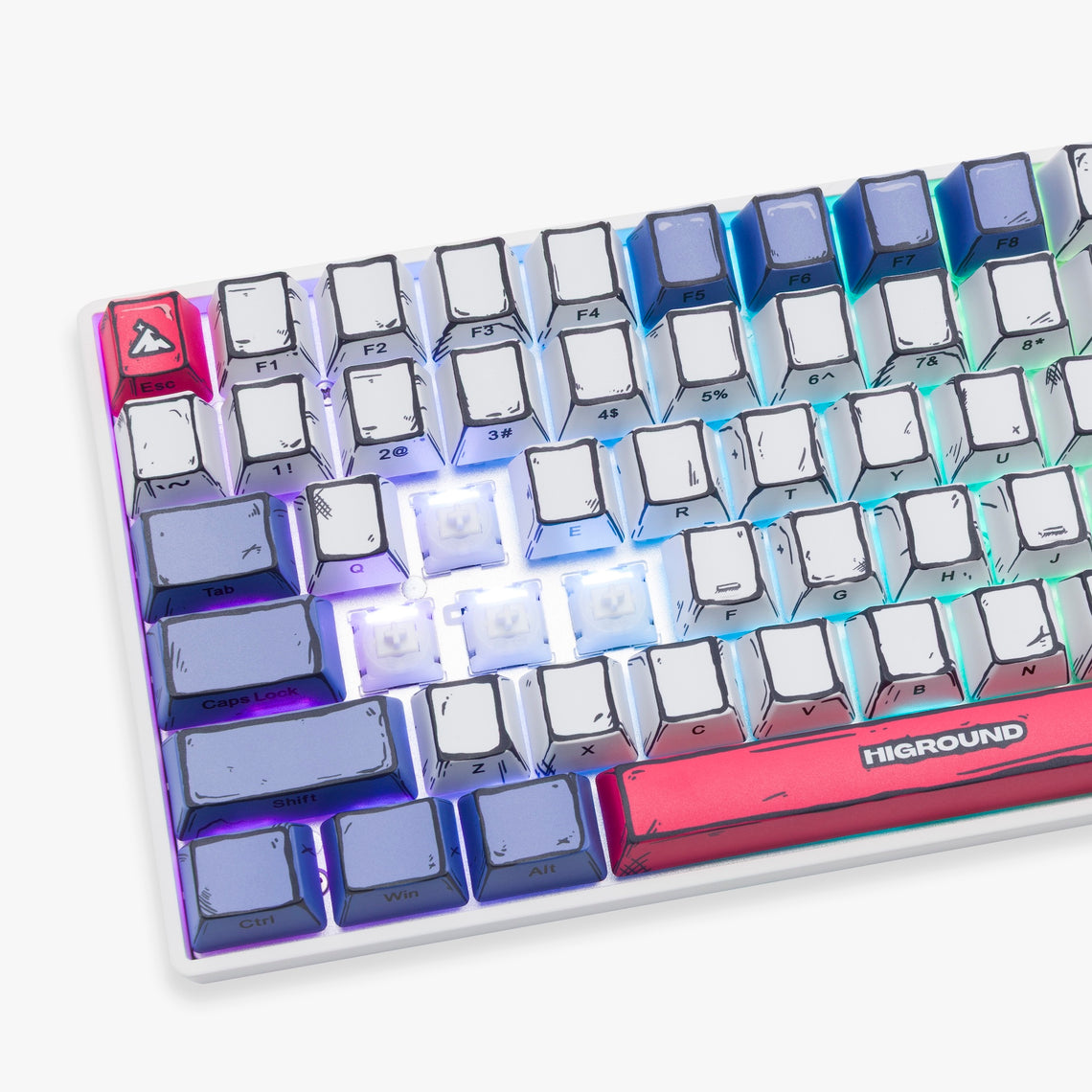 Higround Basecamp 75+ Keyboard - CELSHADE PRIMARY