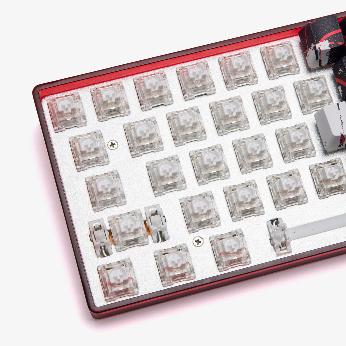 White Flame Switch Set (Pre-lubed 36 Switches) – Higround