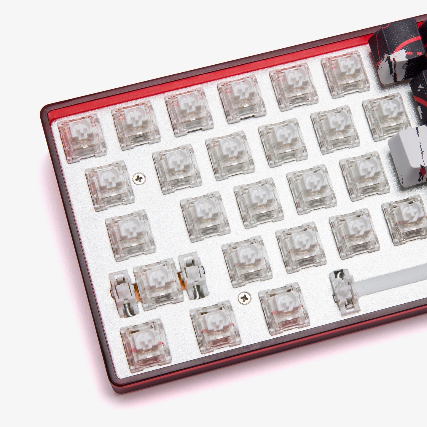 White Flame Switch Set (Pre-lubed 36 Switches) – Higround