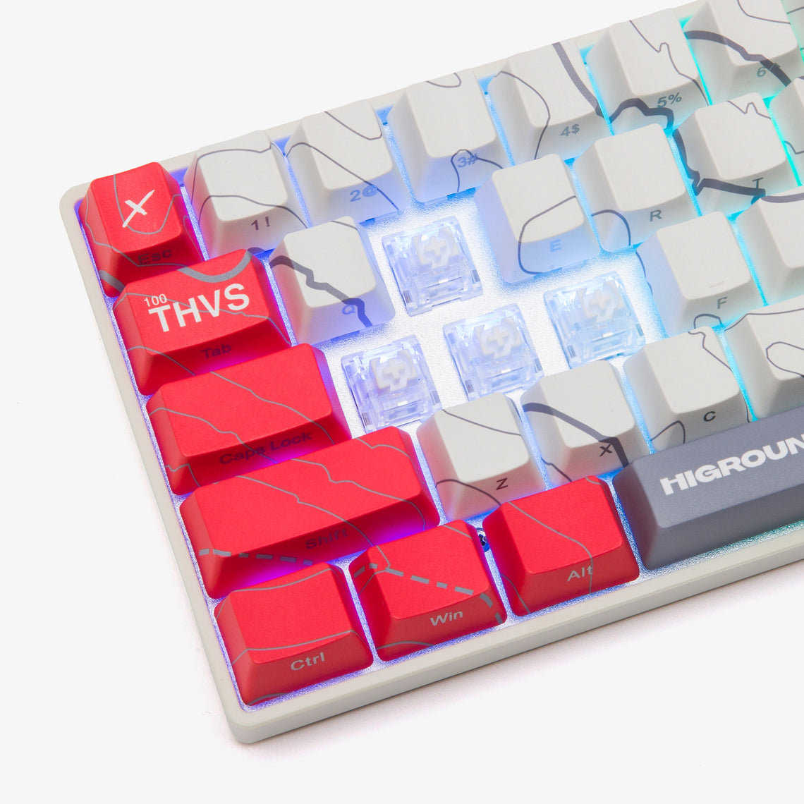 100T x HG Base 65 Keyboard - Cartograph | Higround