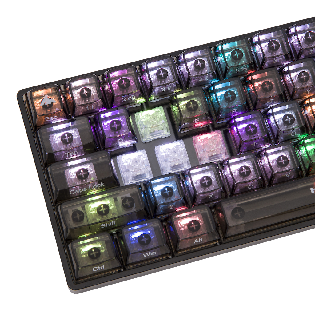 CLEAR OBSIDIAN Basecamp 65 Keyboard – Higround