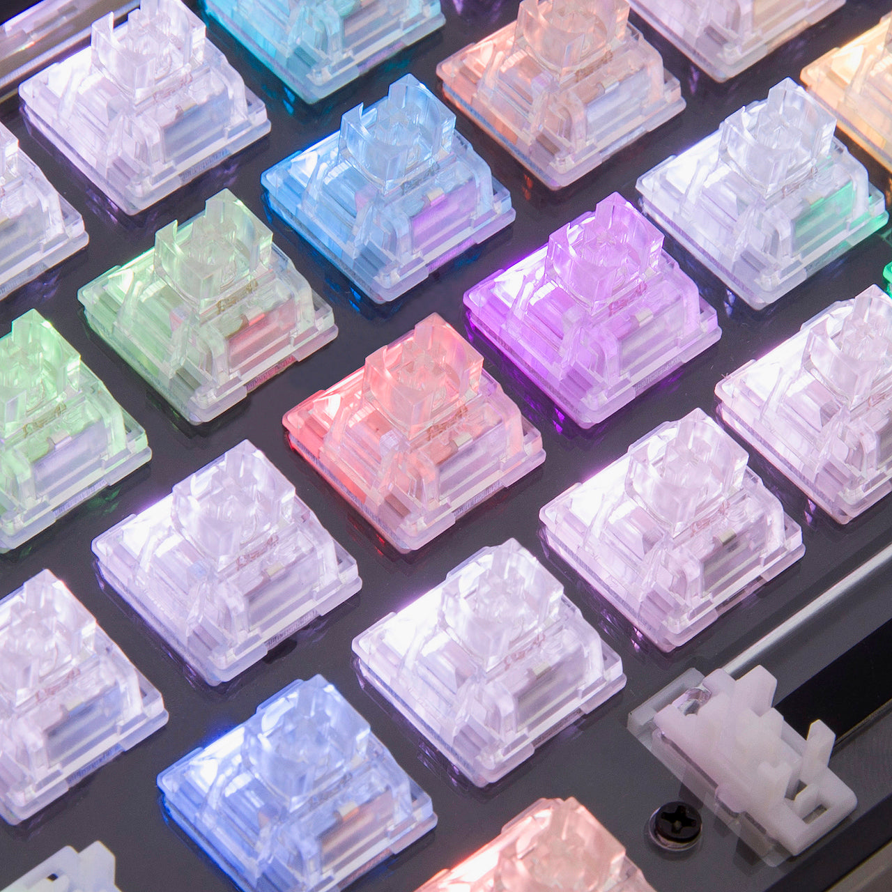 Higround 36 Switch Set - Geo Linear (Pre-lubed 36 Switches)