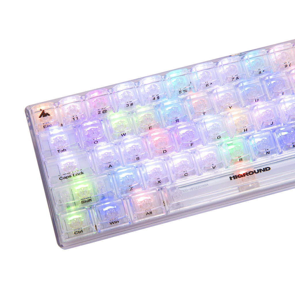 CLEAR OPAL Basecamp 65 Keyboard – Higround