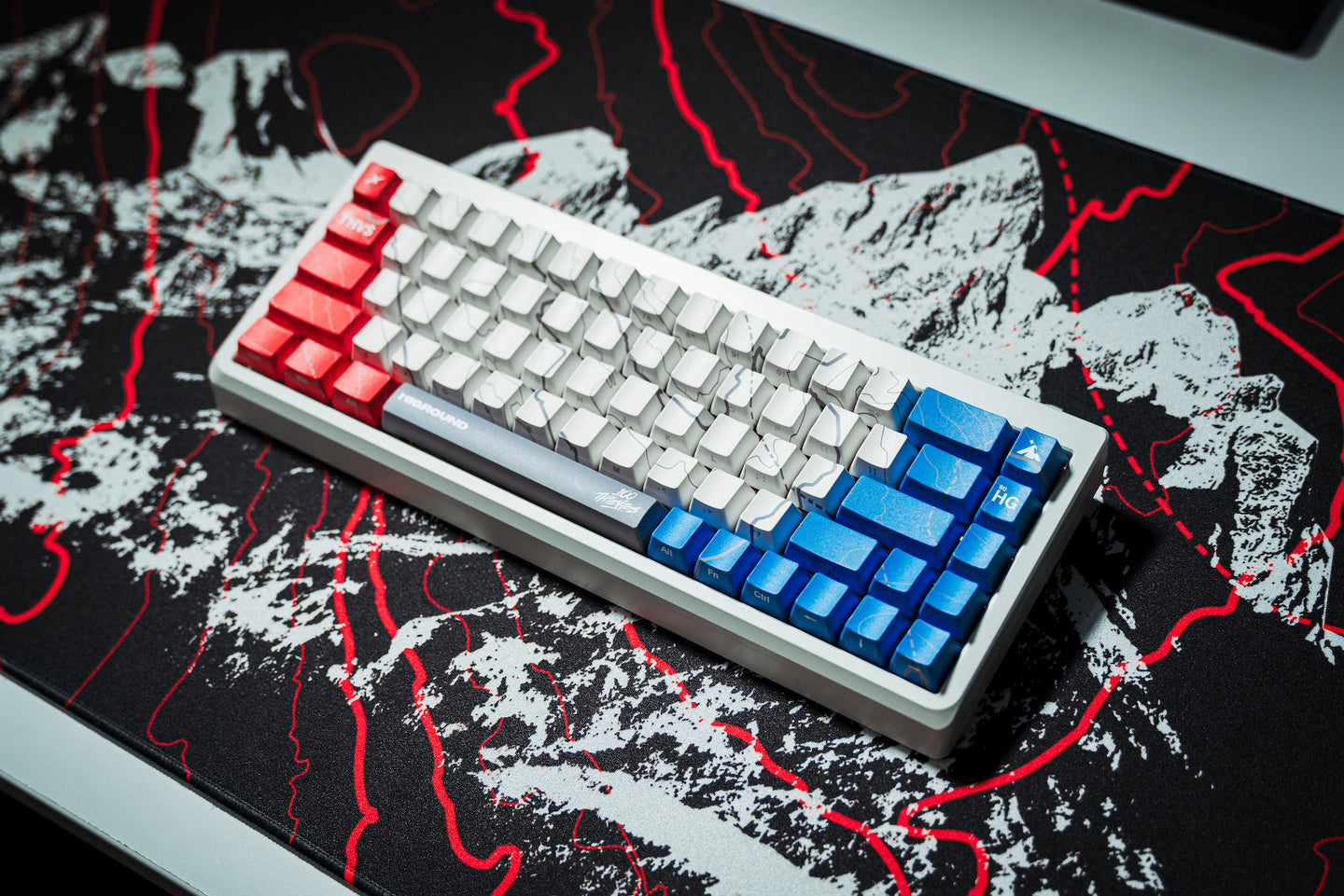 100T x HG 68 Keycaps Set - Cartograph – Higround