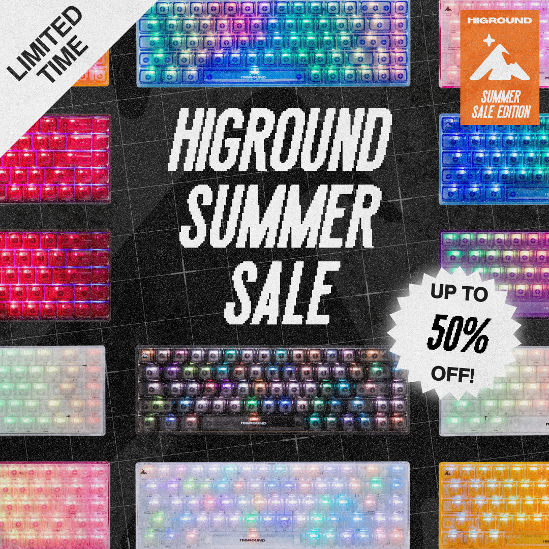 Higround x Minecraft Keyboards