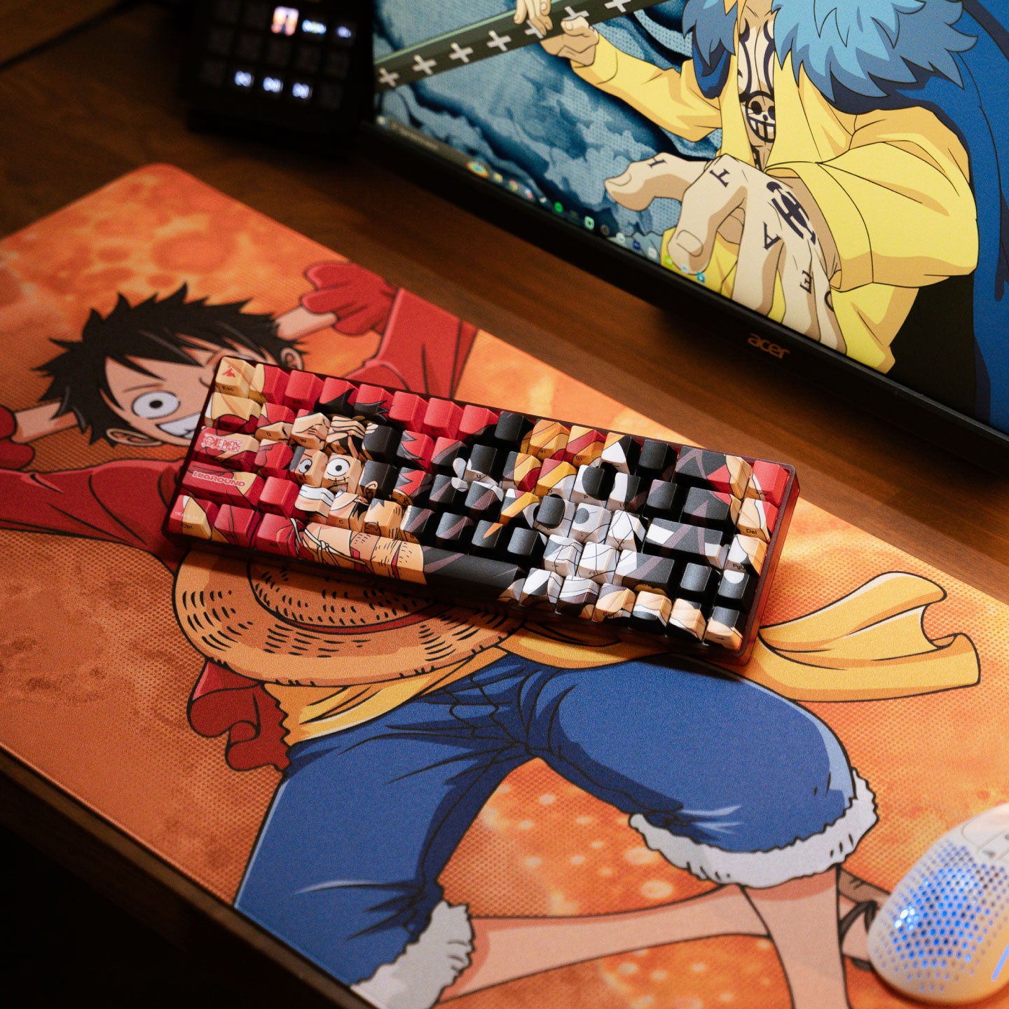 One Piece x HG Basecamp 65HE Keyboard - Luffy – Higround