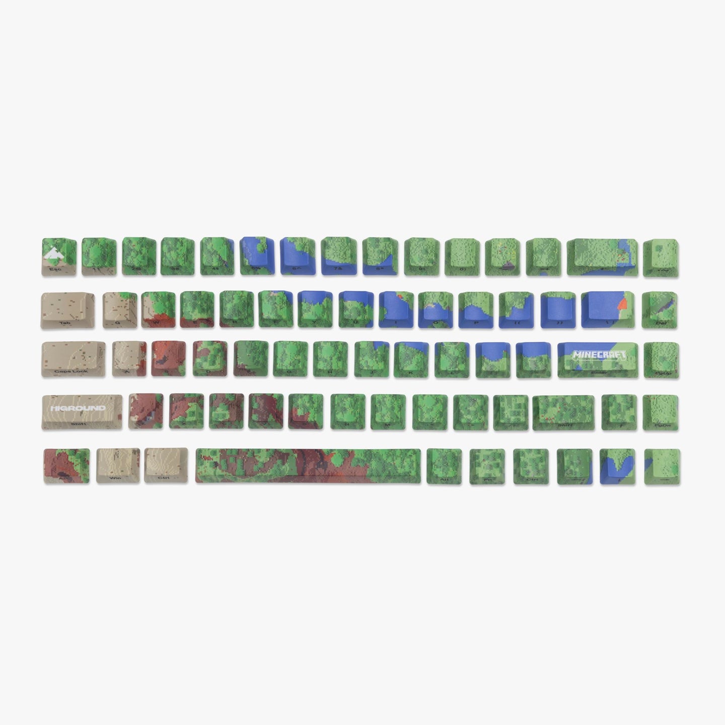 Higround x Minecraft Keyboard Collection