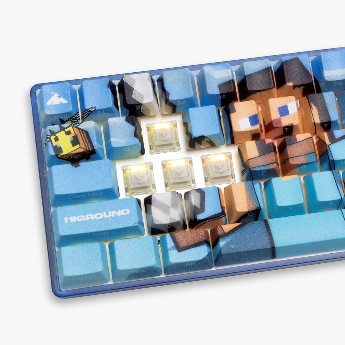 HG x Minecraft Basecamp 65HE Keyboard - Steve & Animals – Higround