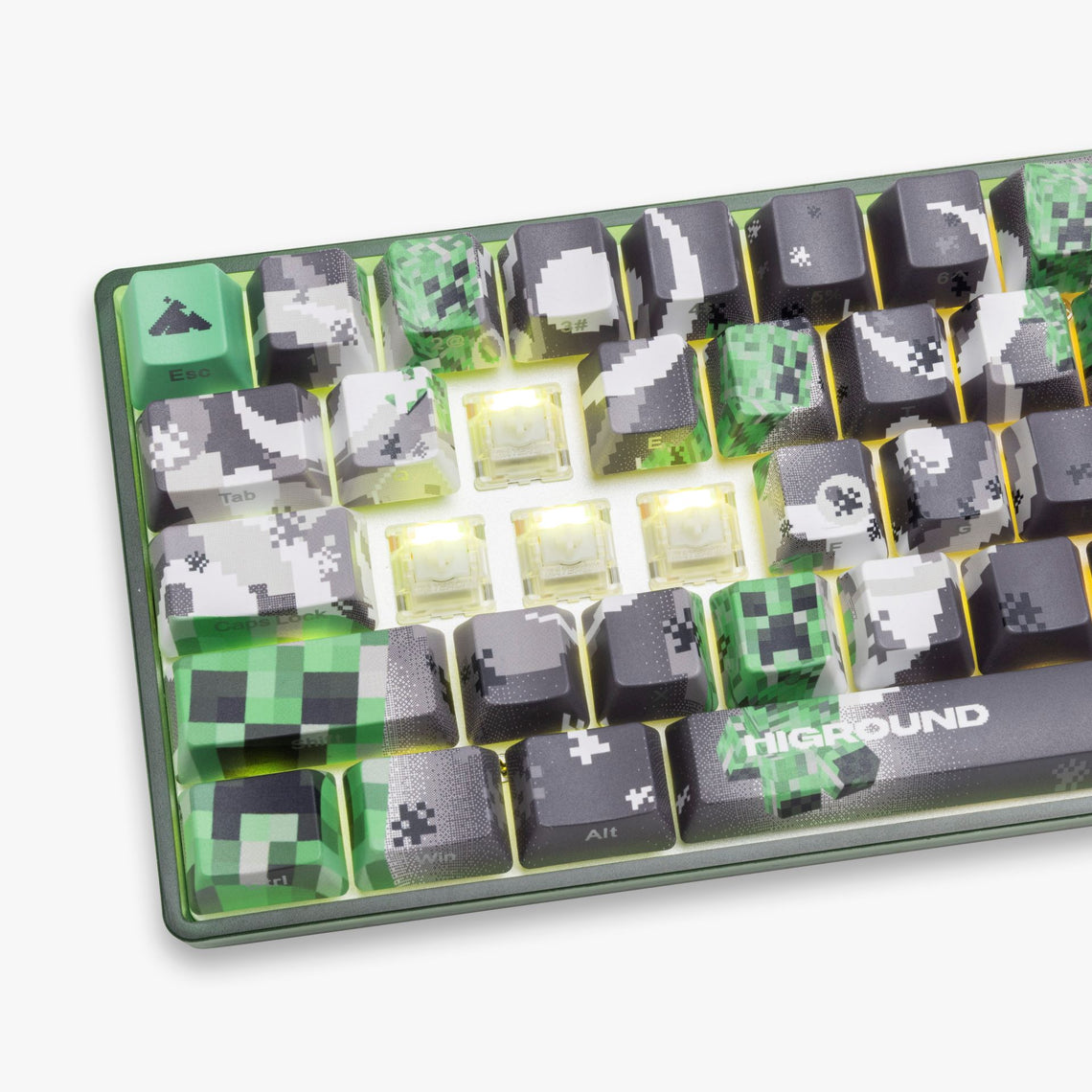 HG x Minecraft Basecamp 65HE Keyboard - Creeper – Higround