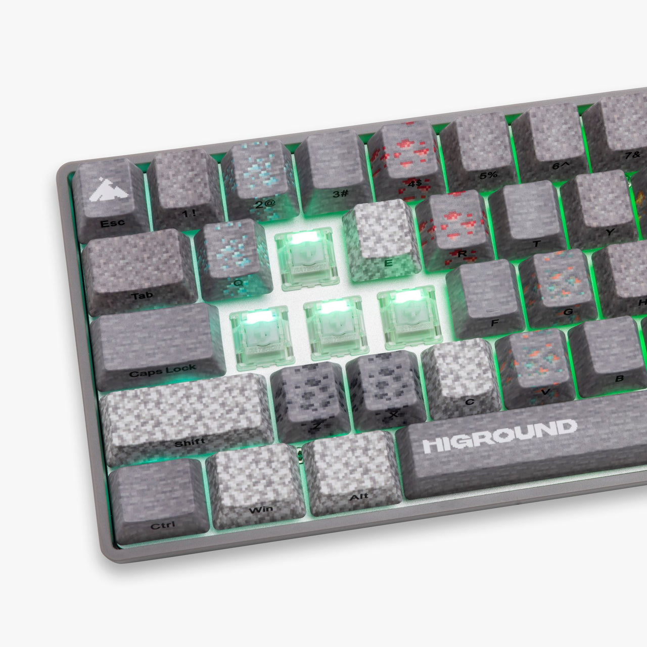 HG x Minecraft Basecamp 65HE Keyboard - Mining Wall – Higround