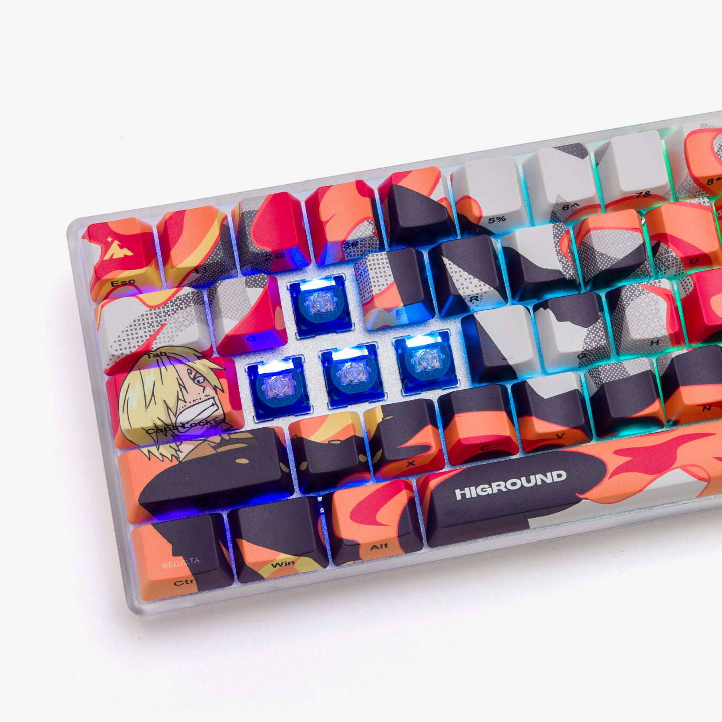 One Piece x HG Basecamp 65 Keyboard - Sanji – Higround