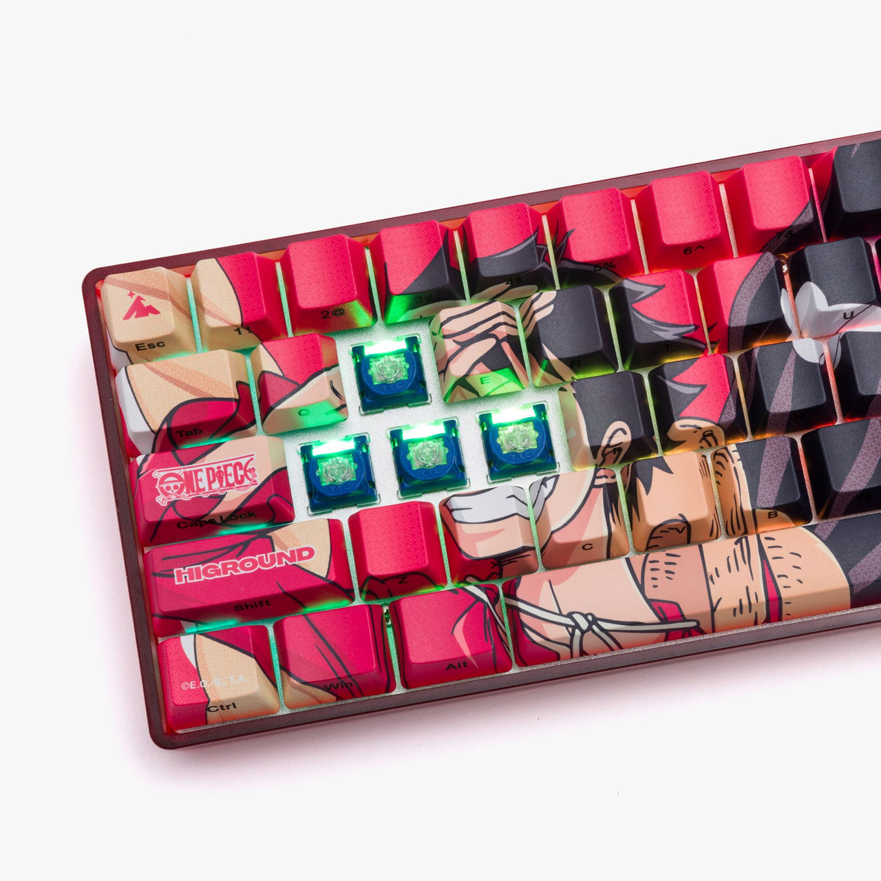 One Piece x HG Basecamp 65 Keyboard - Luffy – Higround