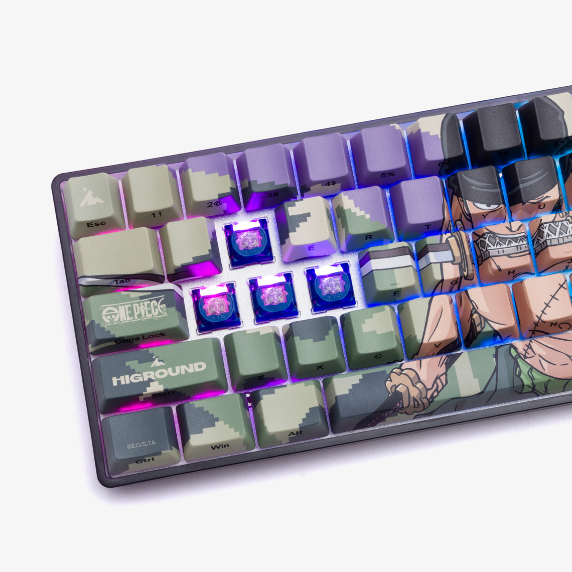 One Piece x HG Basecamp 65 Keyboard - Zoro – Higround