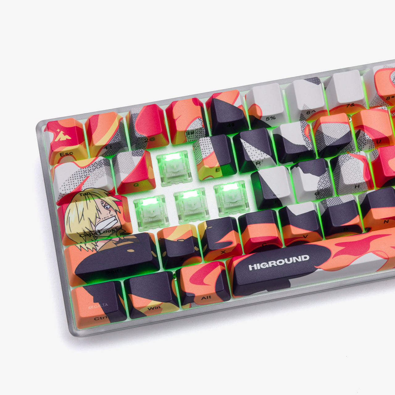 One Piece x HG Basecamp 65HE Keyboard - Sanji – Higround