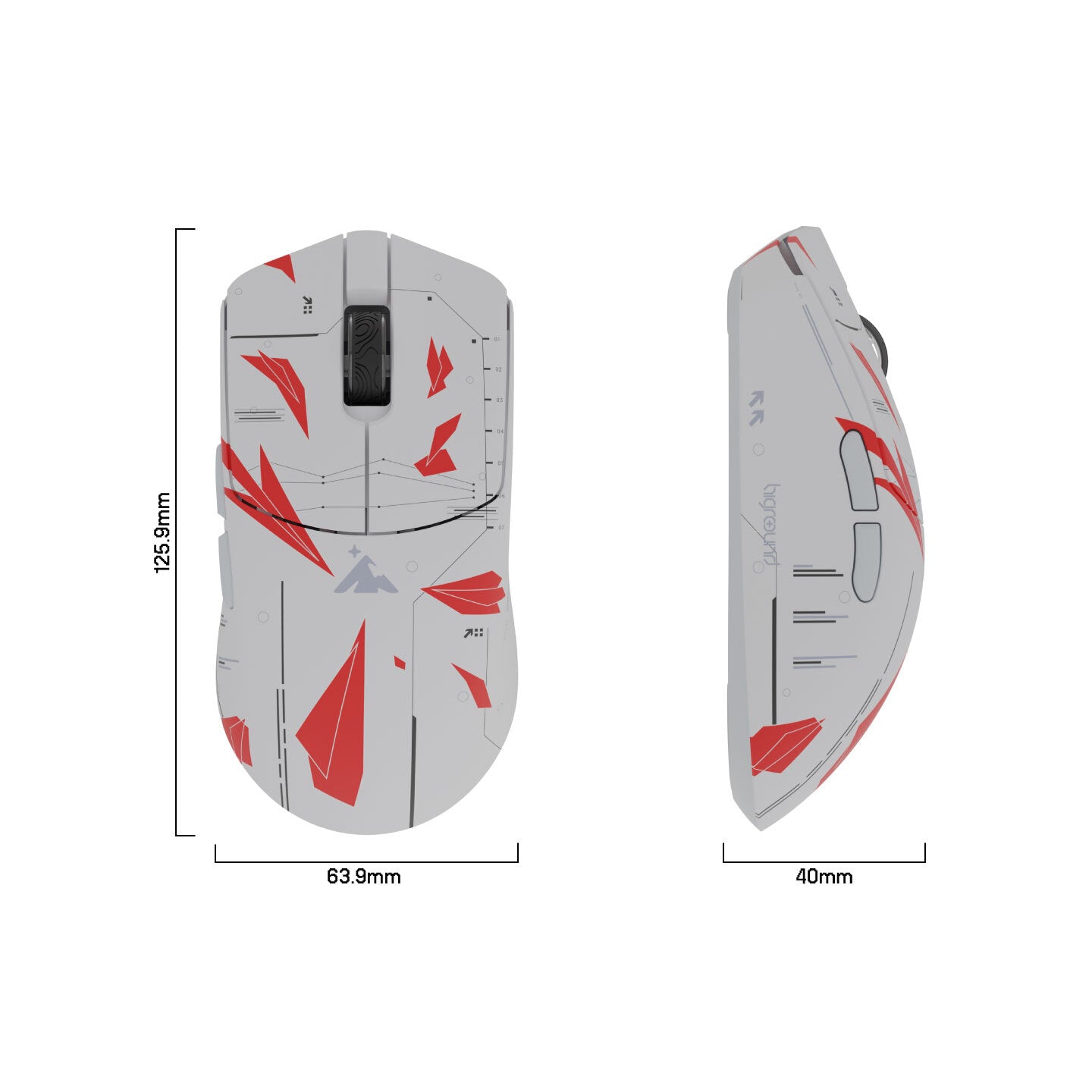 RADAR Yuma Wireless Gaming Mouse - Higround