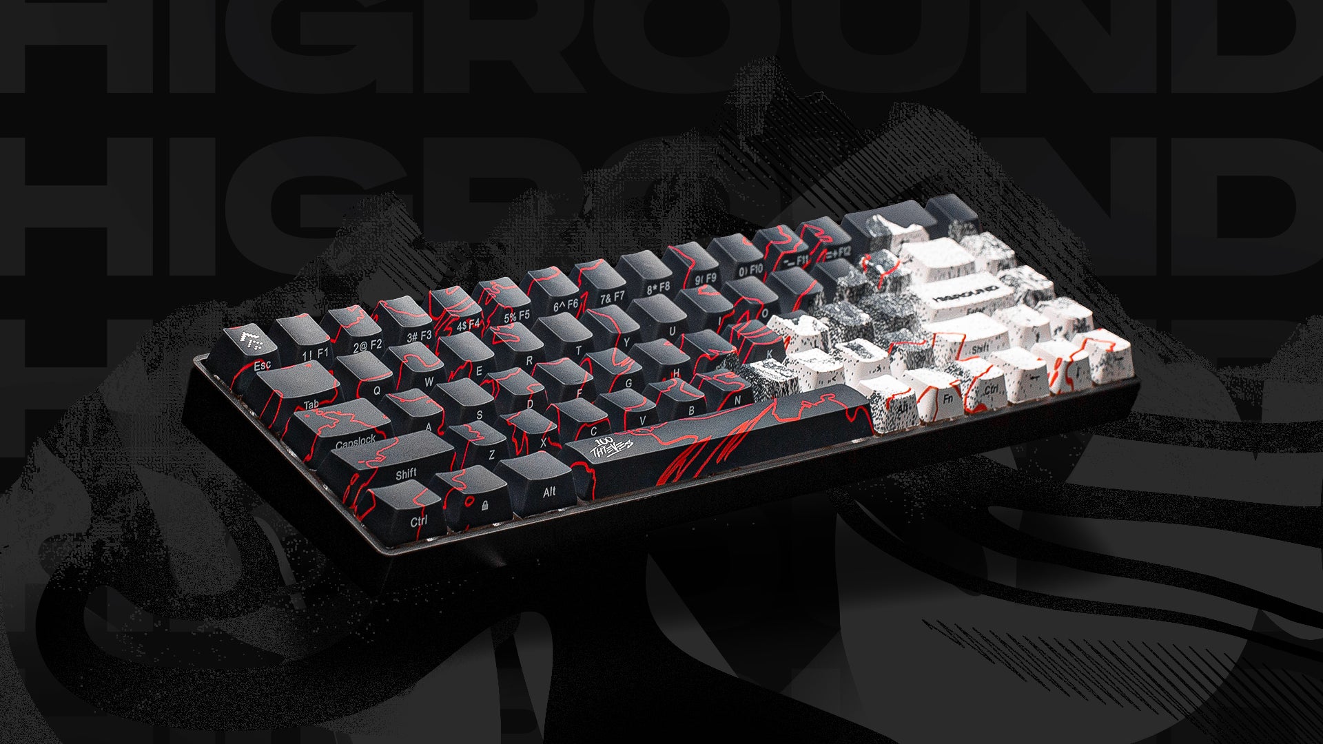 100 Thieves x Higround Keyboard