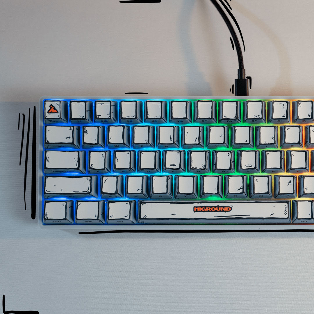 Higround Base 65 Keyboard - Premium Thocky Mechanical Keyboards.