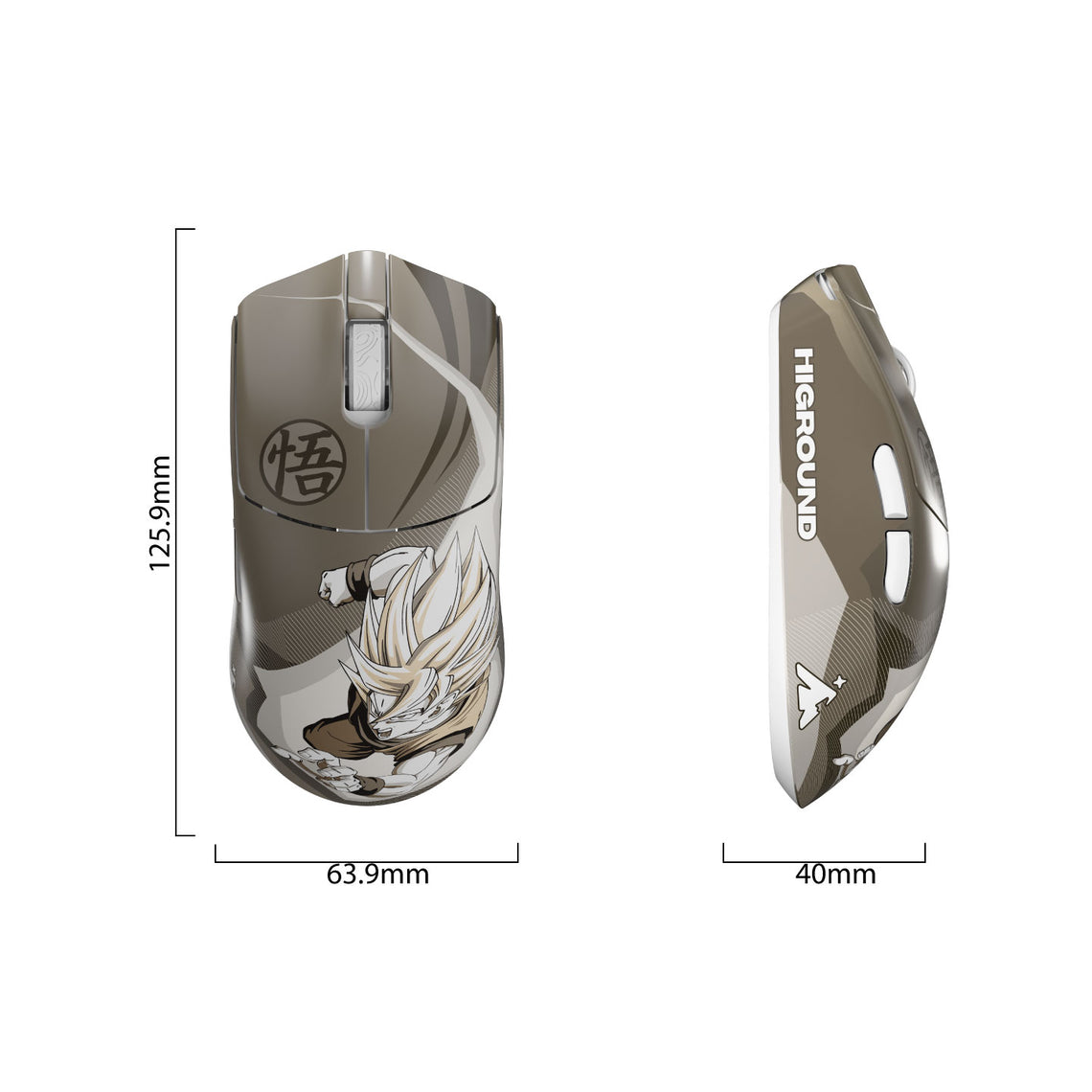 DBZ x HG Yuma Wireless Gaming Mouse – Higround