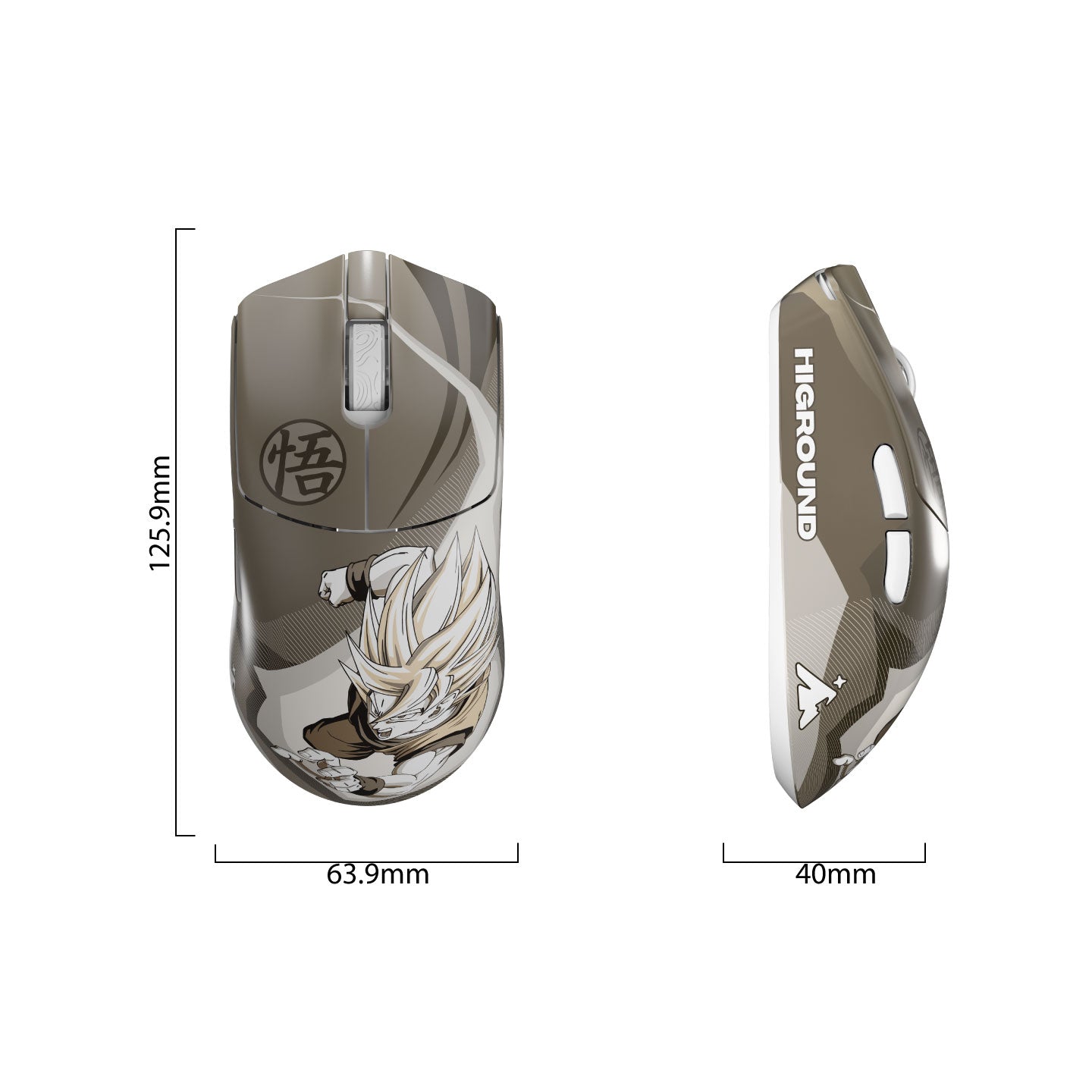 DBZ x HG Yuma Wireless Gaming Mouse – Higround