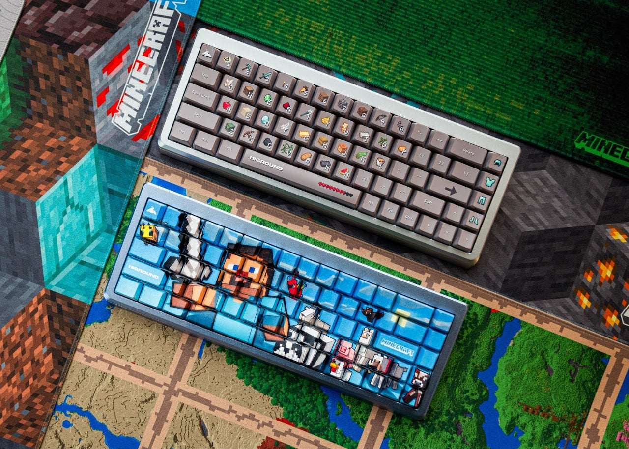 Higround x Minecraft Keyboards