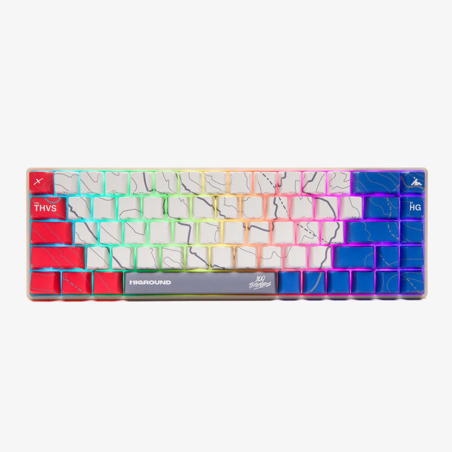 100T x HG Base 65 Keyboard - Cartograph | Higround