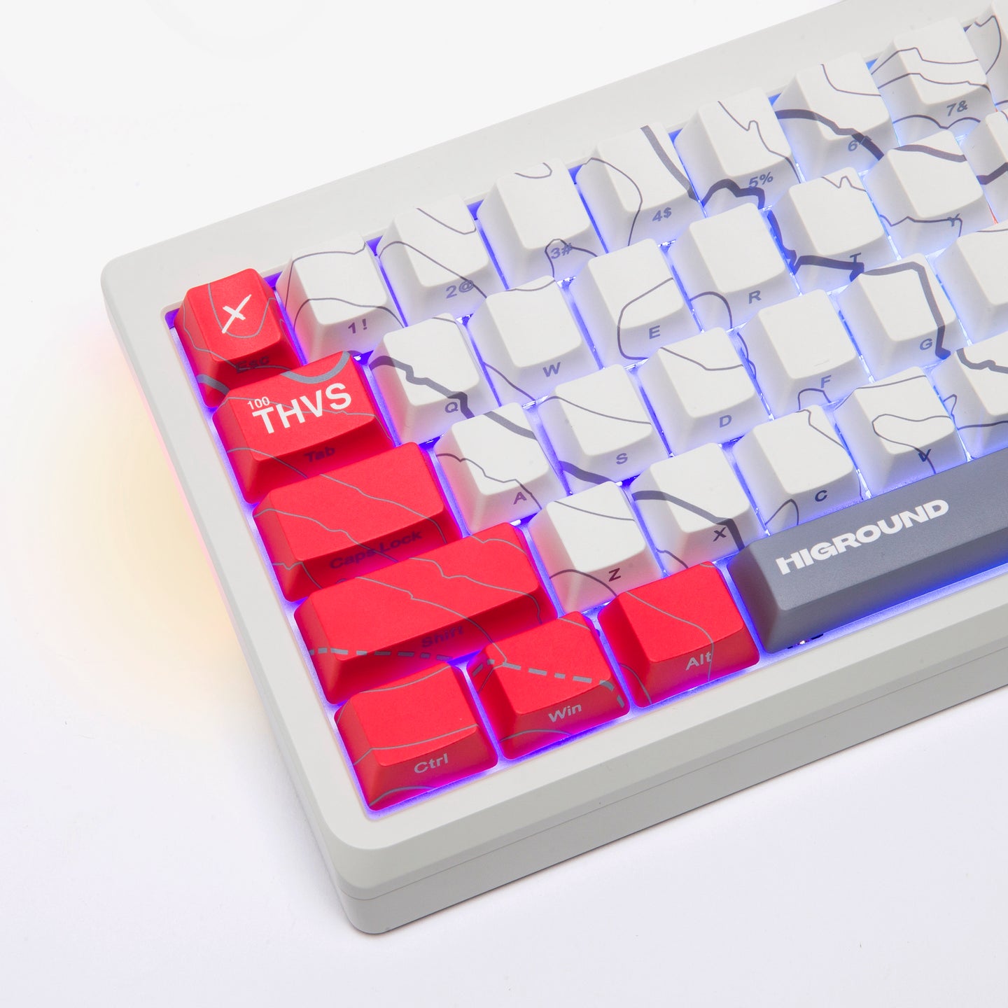 100T x HG Summit 65 Keyboard - Cartograph – Higround