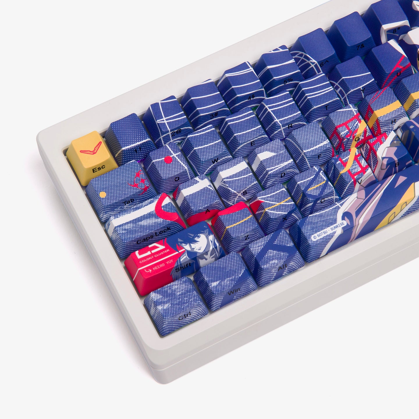 Gundam 68 Keycaps Set - 01W – Higround