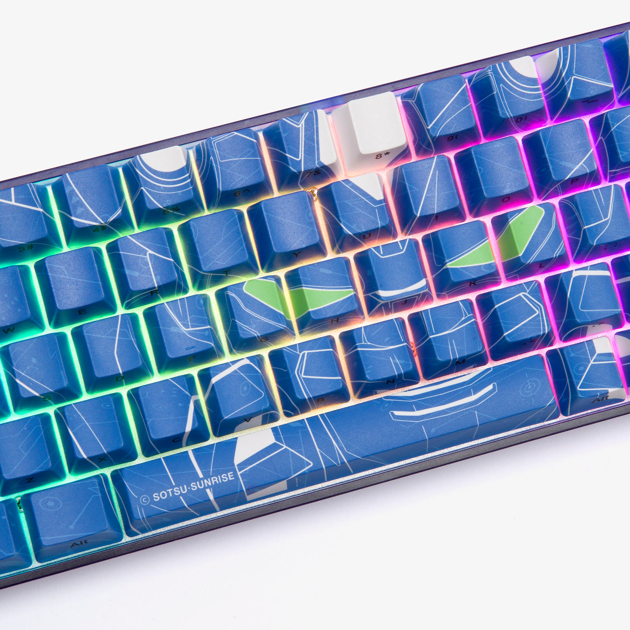 Gundam Basecamp 65 Keyboard - Admiral (Blue) – Higround