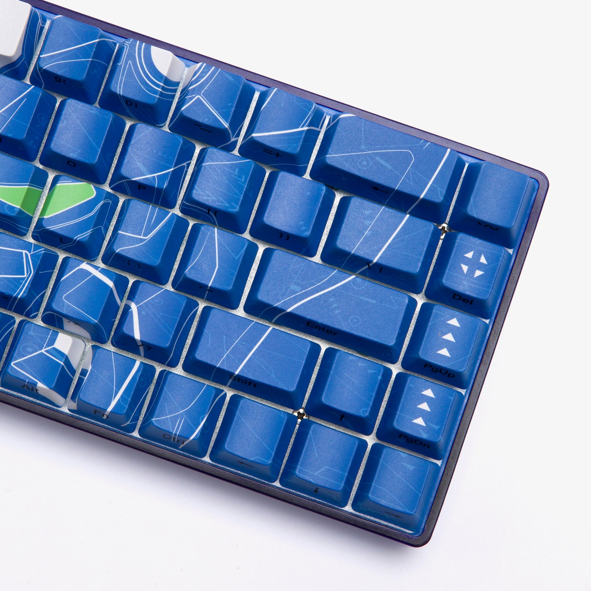 Gundam 68 Keycaps Set - Admiral (Blue) – Higround