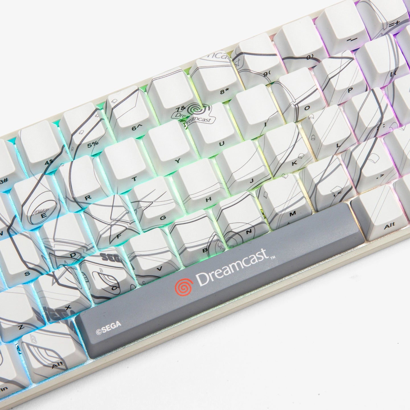 Sonic x Higround Dreamcast Keyboard