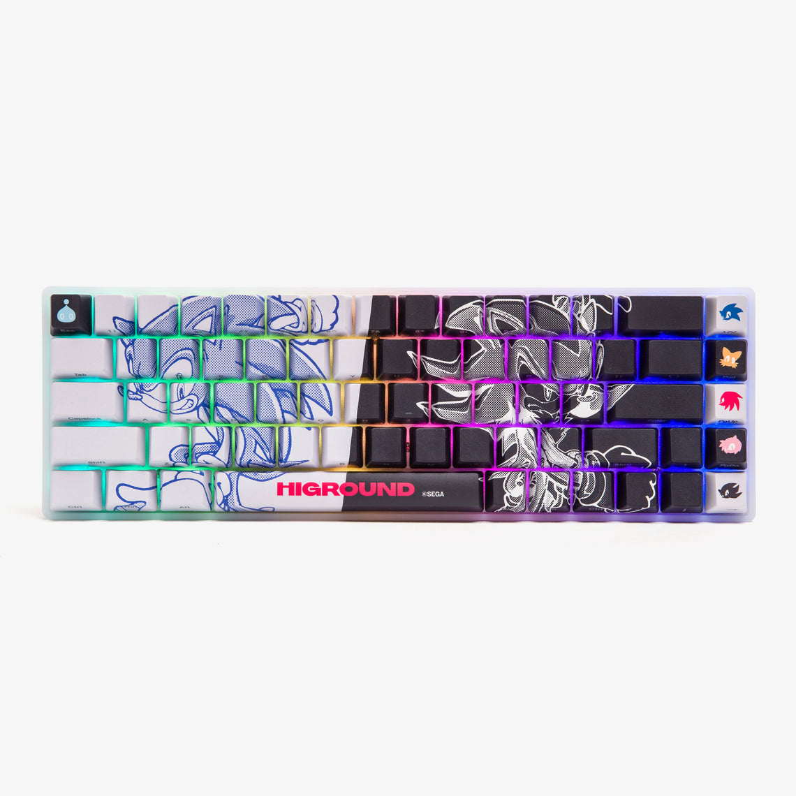 Higround x Sonic the Hedgehog Keyboard Collection